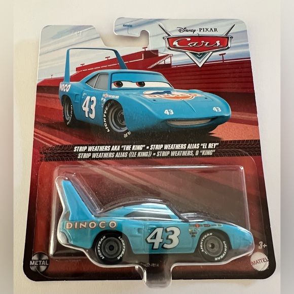 Mattel | Toys | Disney Pixar Cars Strip Weathers Aka The King Diecast Dinoco Car Mattel | Poshmark